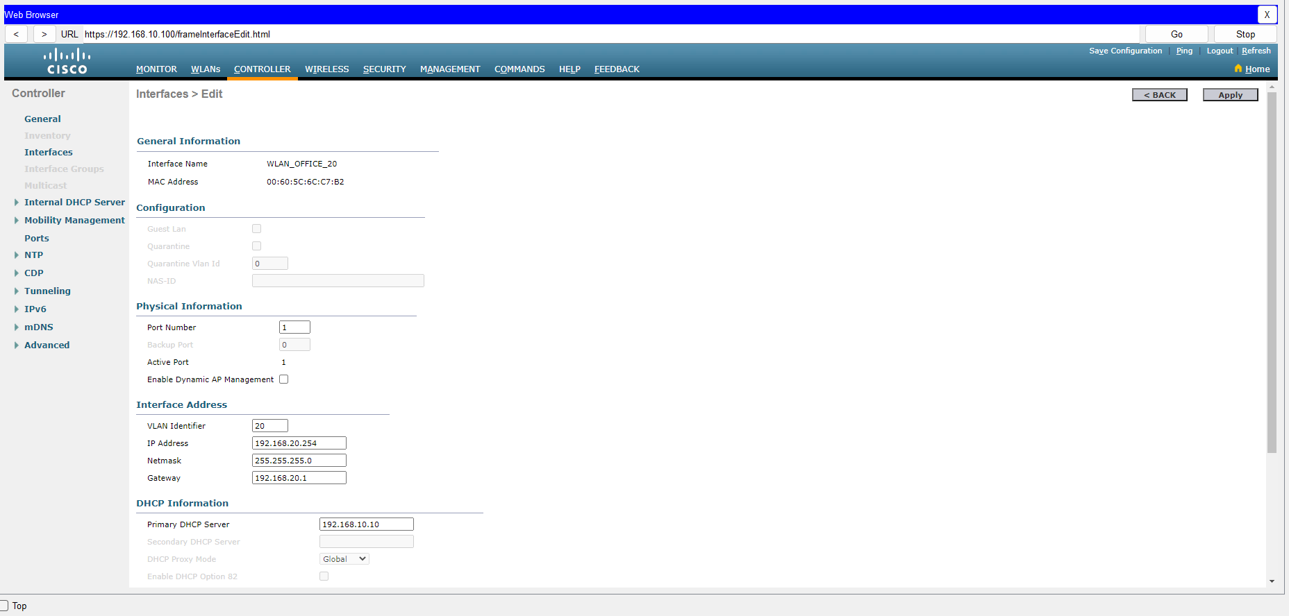 Cisco Wlan Controller With Vlans Through Multiple Ssids Baris Kaan Yuksel 8767