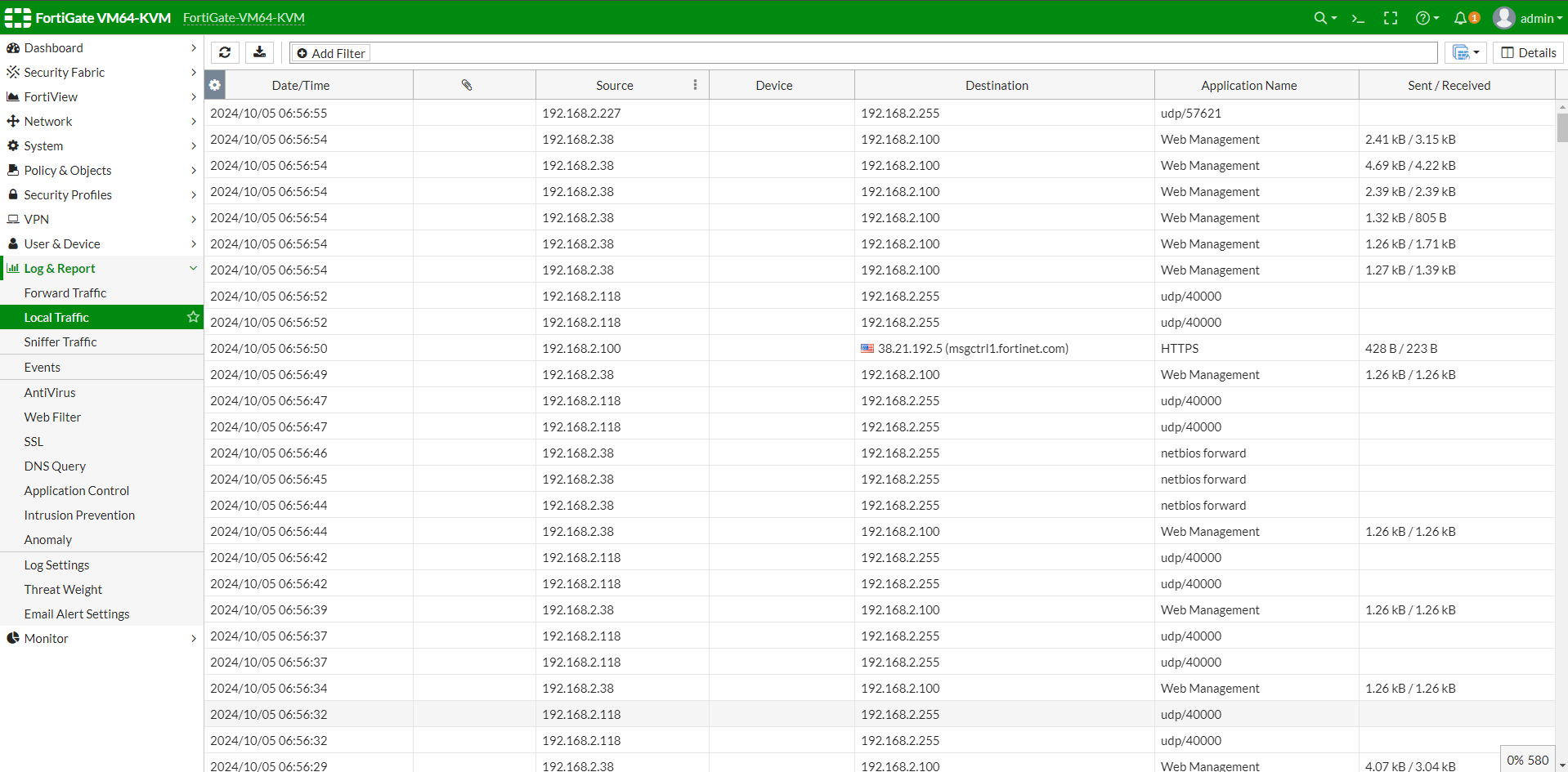 Syslog Integration With Fortigate Firewall - Baris Kaan Yuksel